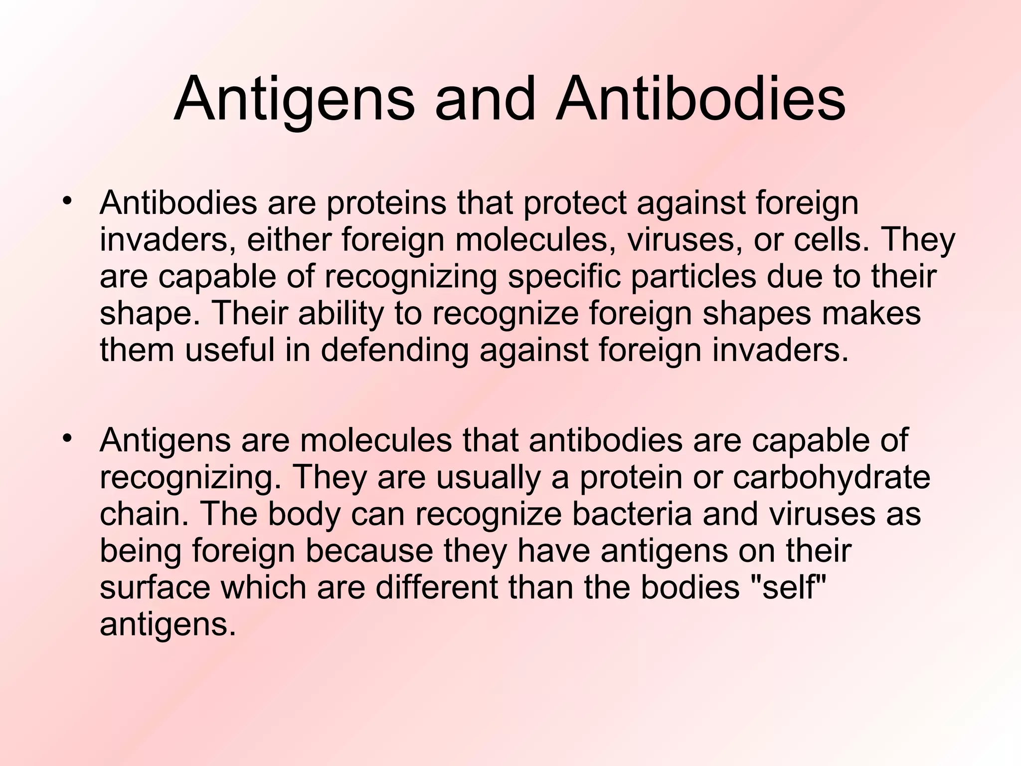 Antigens and antibodies | PPT