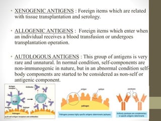 Antigens & haptens | PPTX