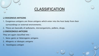 ANTIGENS of immune system & VACCINES .pptx