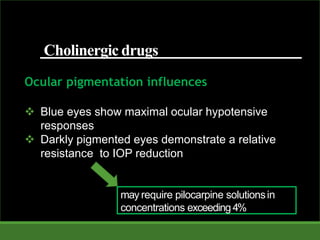 antiglaucoma drugs for optometrist students.pptx