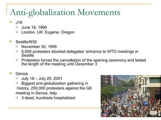 Anti-globalization in the world | PPT