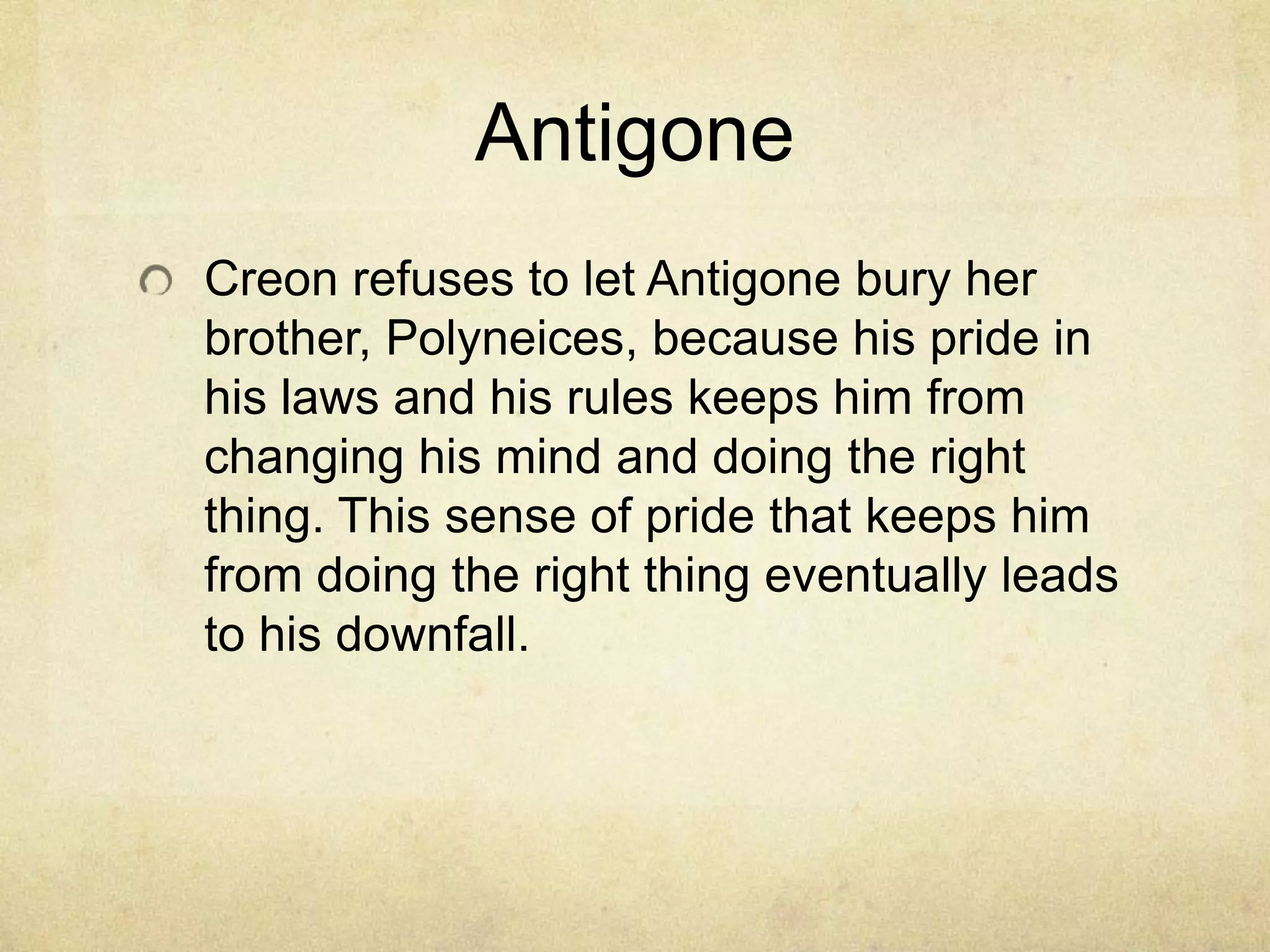 Antigone | PPTX