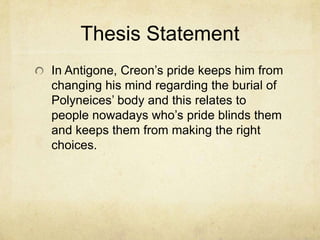 Antigone | PPTX