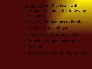 Antigone Background | PPT