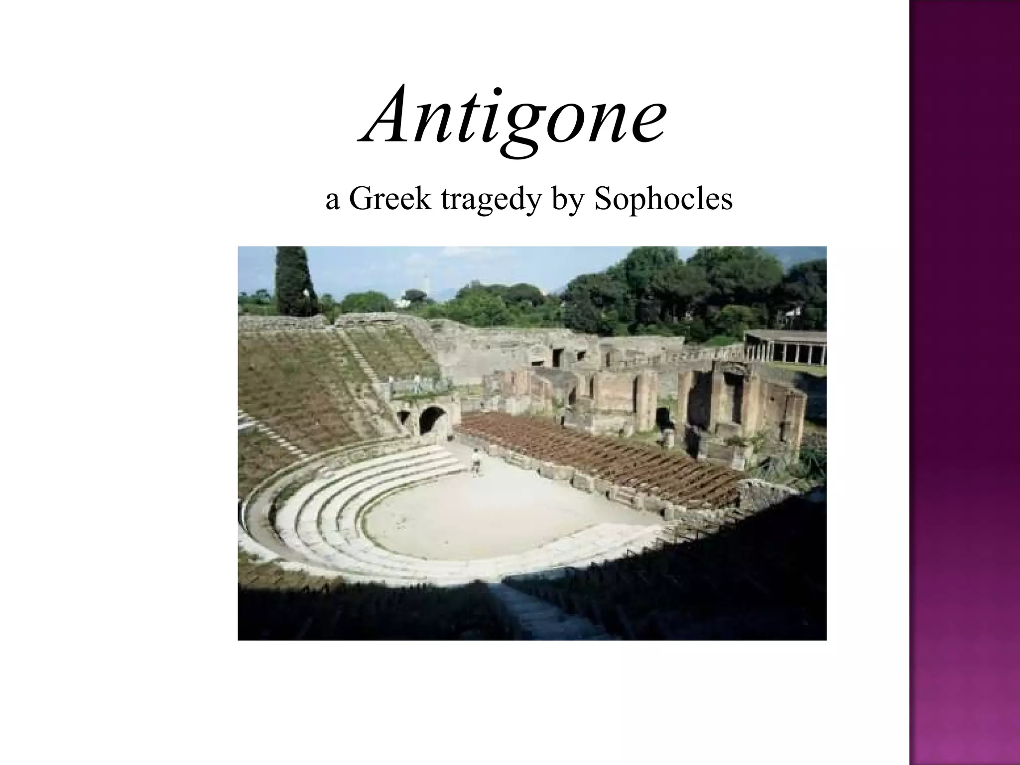 Antigone background | PPT