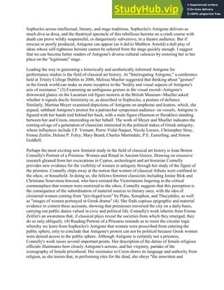 Antigone Now | PDF