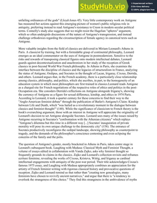 Antigone Now | PDF
