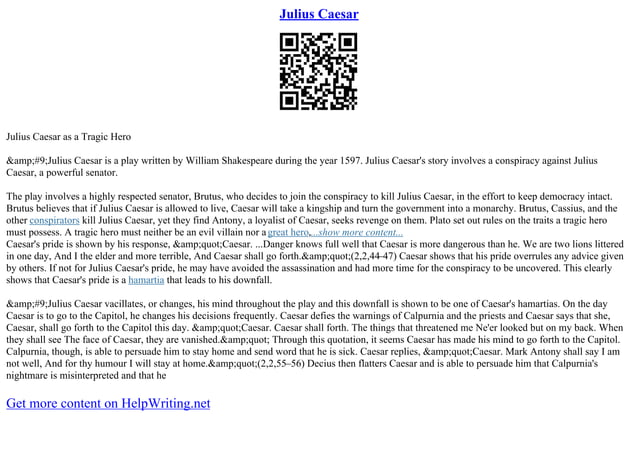 Antigone The Tragic Hero Essay | PPT