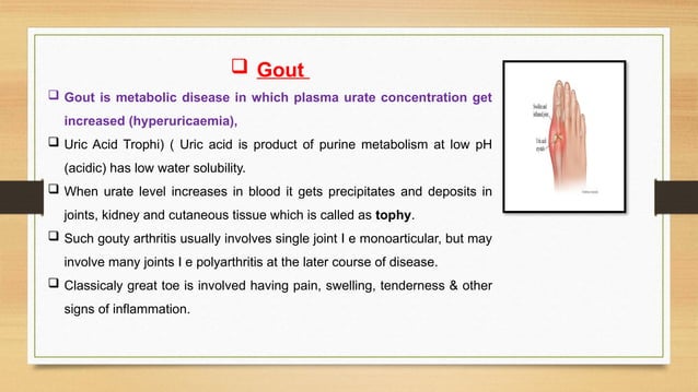 PHARMACOLOGY OF ANTIGOUT DRUGS ( GOUT TREATMENT) | PPTX | Digestive ...