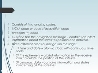 GPS modulation/demodulation and noise | PPT | Digital Audio | Computer ...