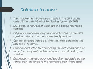 GPS modulation/demodulation and noise | PPT | Digital Audio | Computer ...