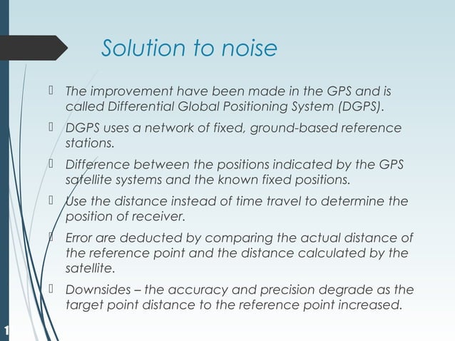GPS modulation/demodulation and noise | PPT