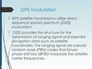 GPS modulation/demodulation and noise | PPT