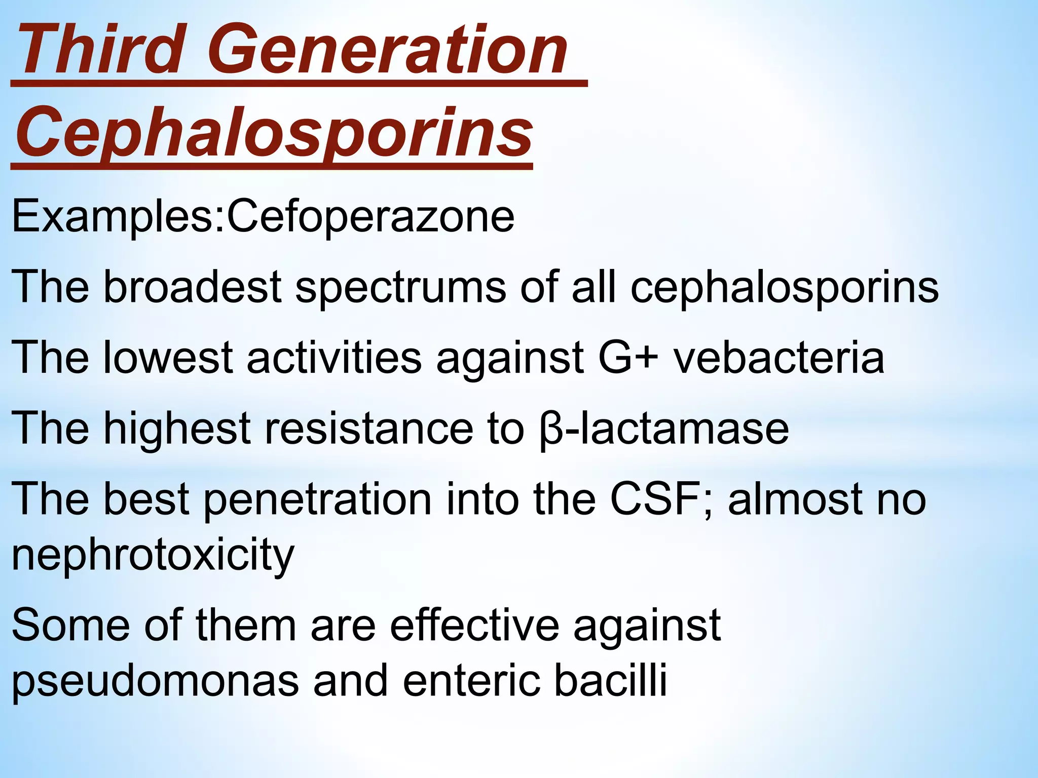 Anti gram negative drugs | PPTX