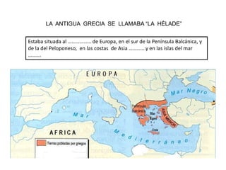 Antigua Grecia | PPTX
