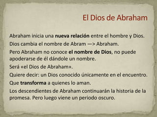 Antiguo testamento - Abraham y la promesa | PPTX
