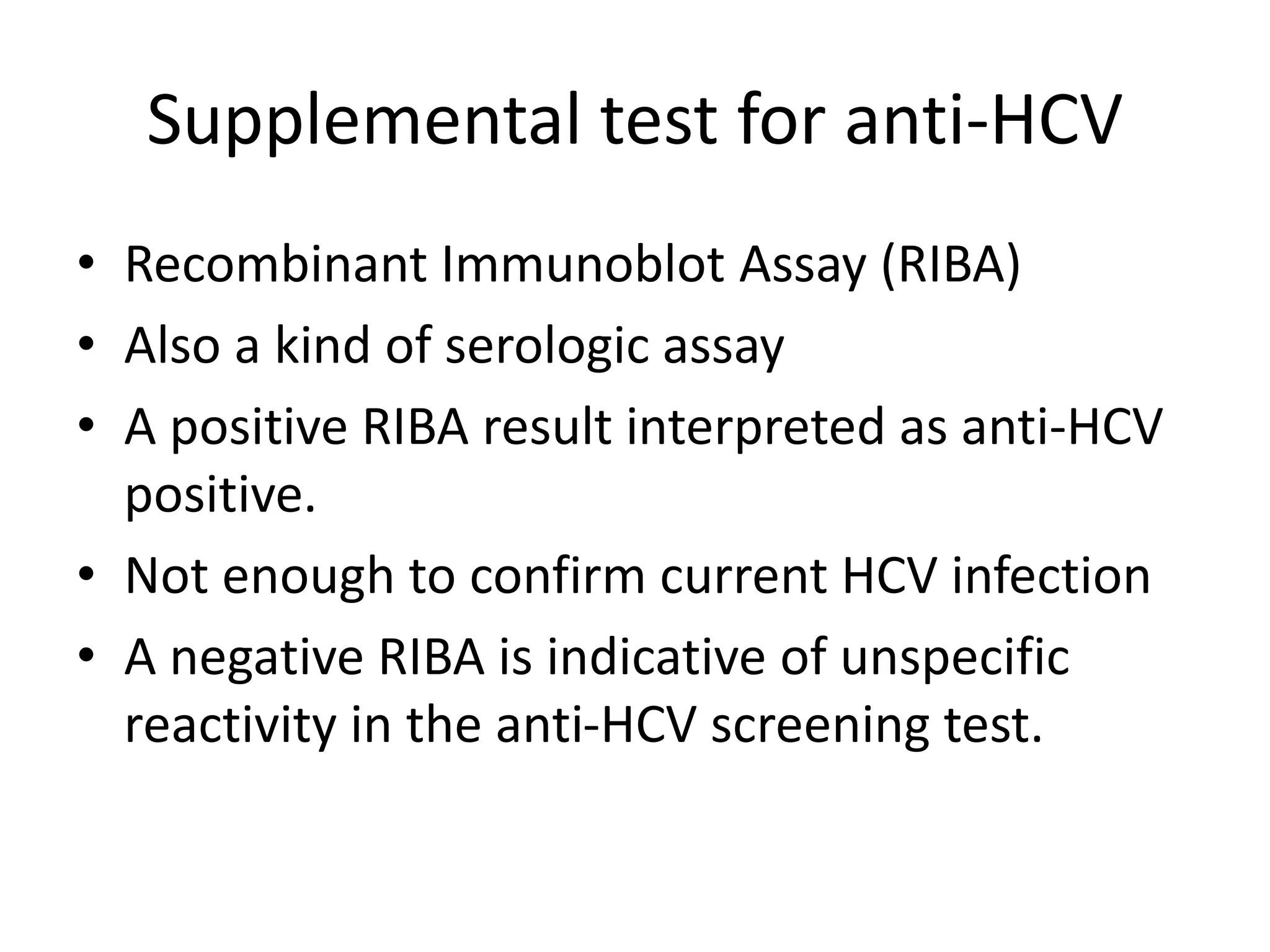 Anti HCV positive-1.pptx | Infectious Diseases | Diseases and Conditions