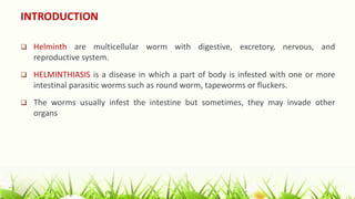 Anti helminth) | PPT