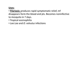Anti helminthic drugs | PPTX