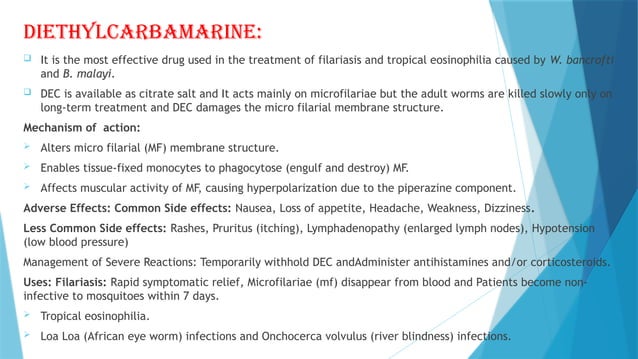 ANTHELMINTHIC: Types of Worms, Treatment, Drug Classification ...