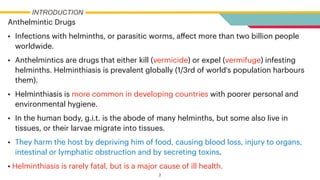 Antihelmintics | PPT