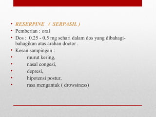 ANTI HIPERTENSI | PPT