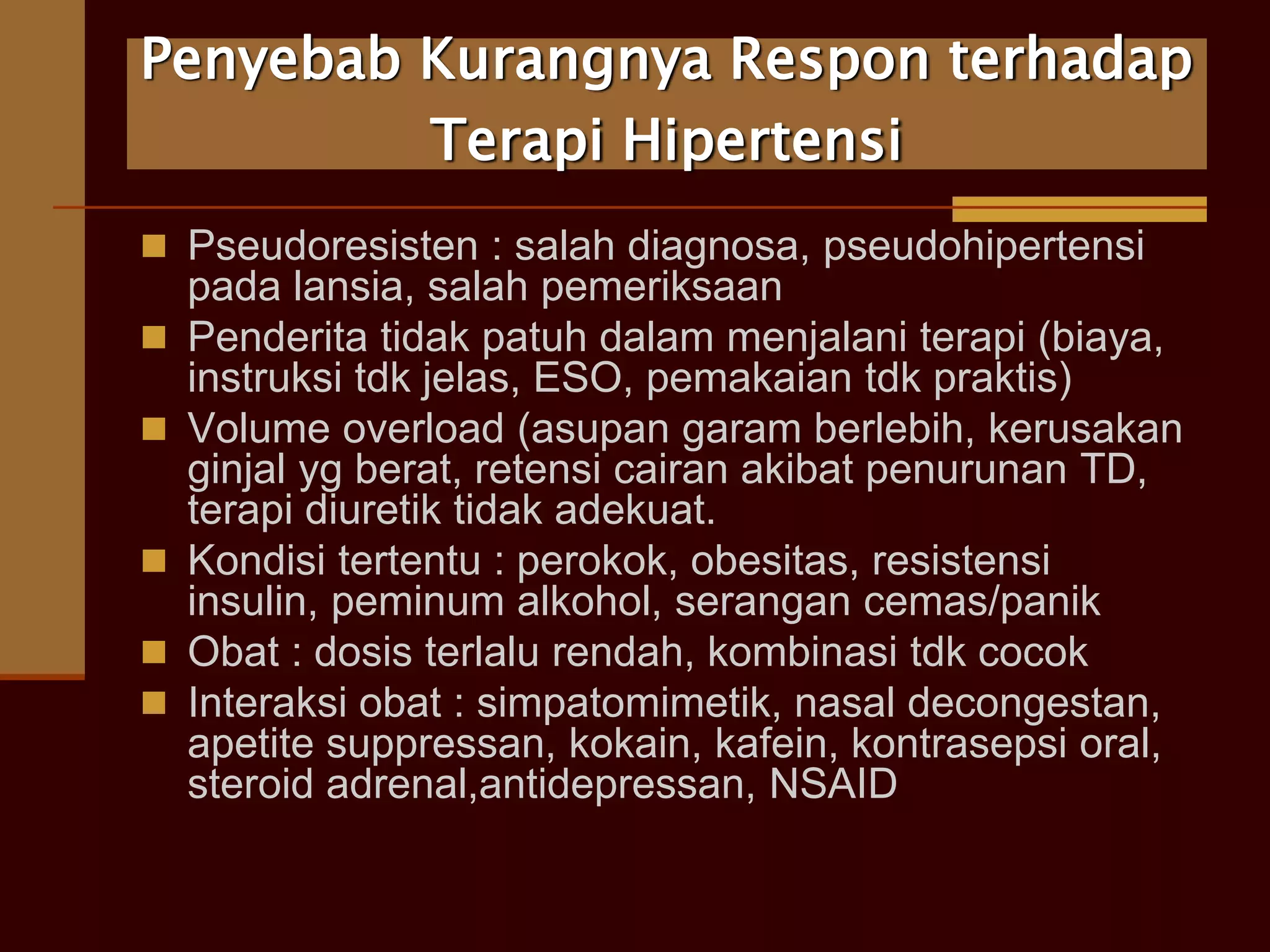 Anti hipertensi | PPTX