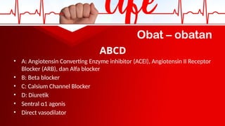 Farmakologi obat - obatan antihipertensi | PPTX