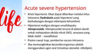 Farmakologi obat - obatan antihipertensi | PPTX