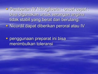 Antihipertensi dan antiangina revisi | PPTX