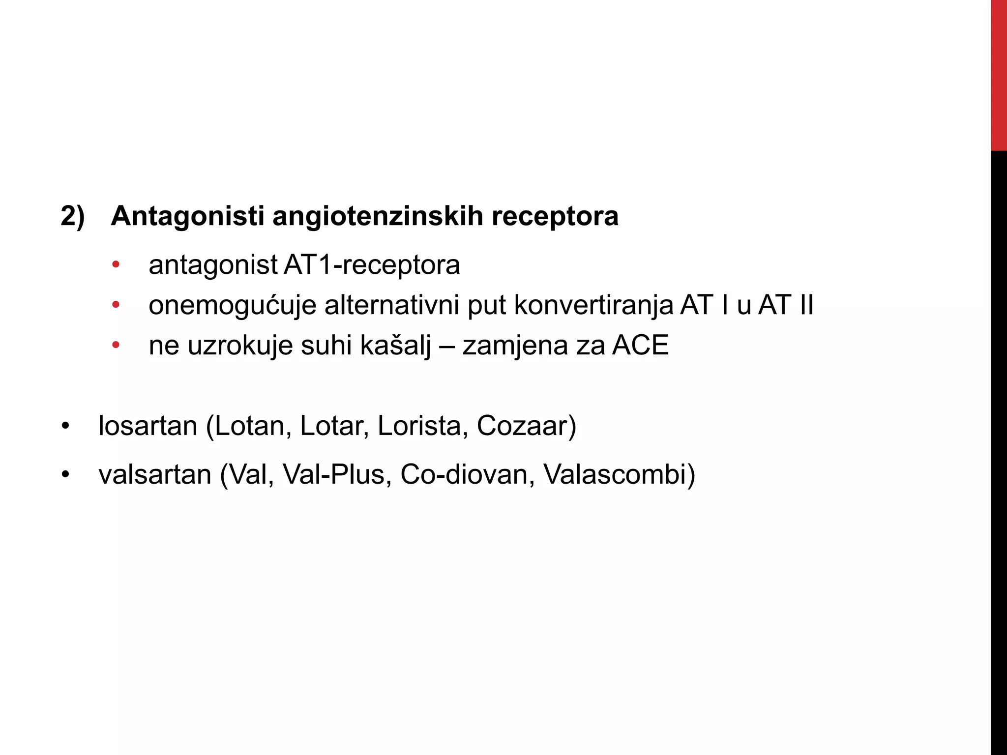 Antihipertenzivi | PPTX