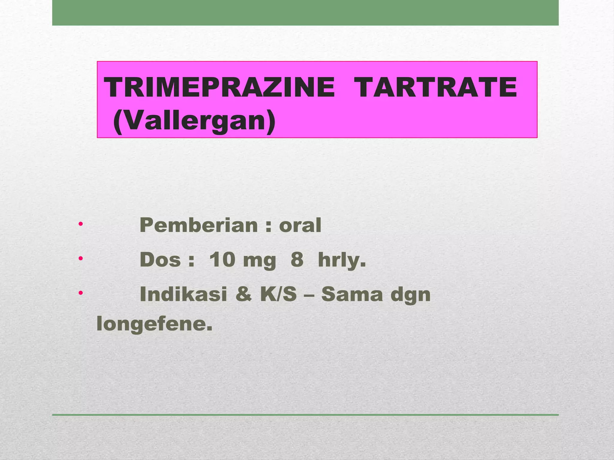ANTI HISTAMIN | PPT