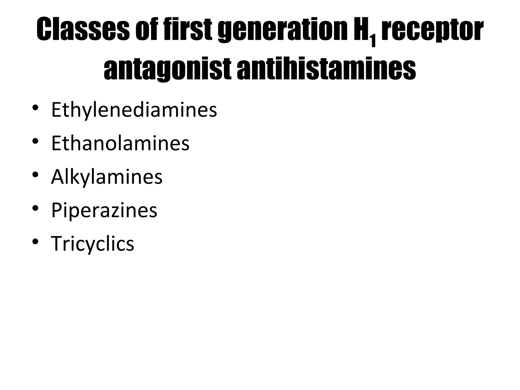 Antihistamine | PPT