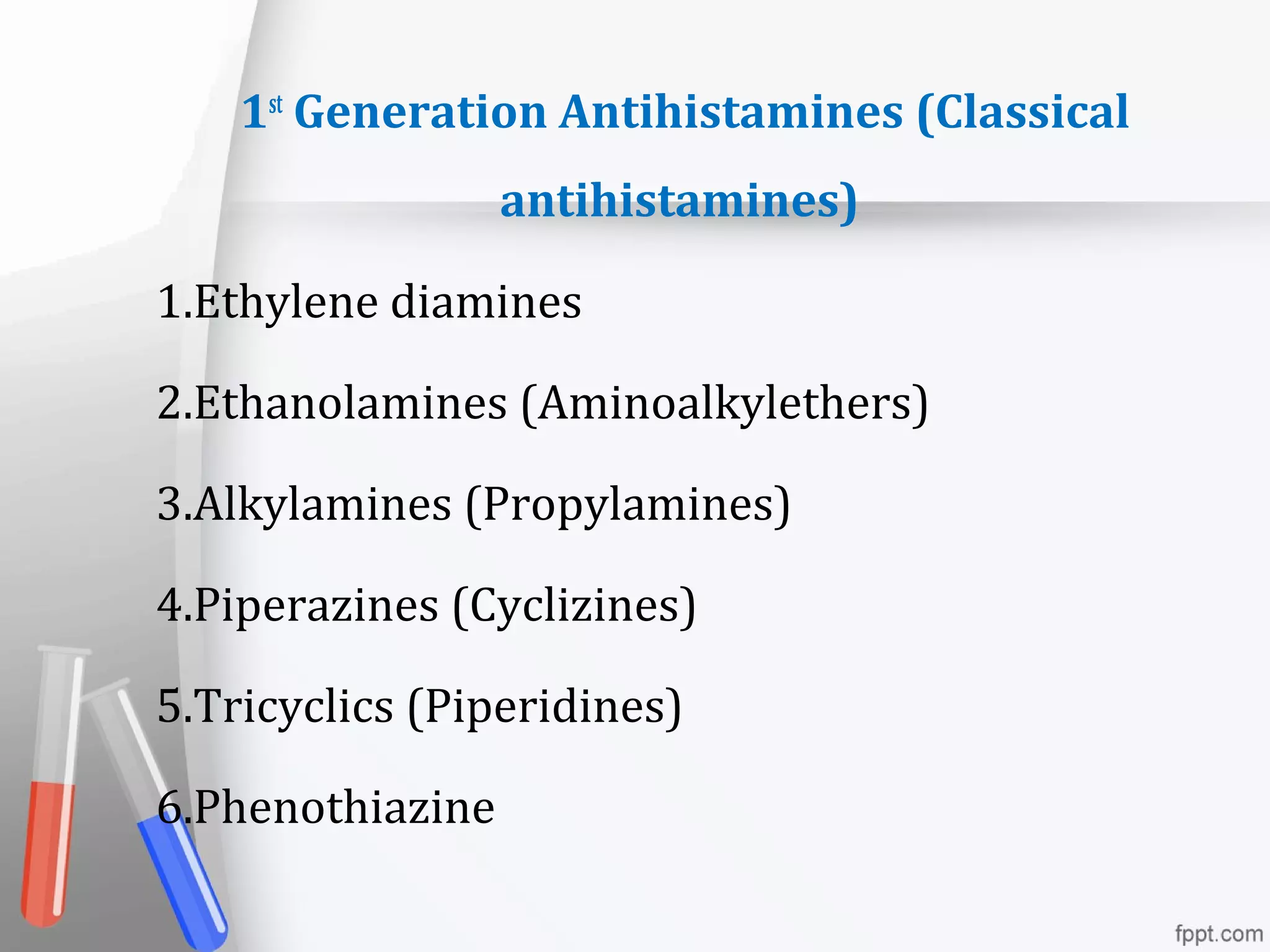 Antihistamine | PPT