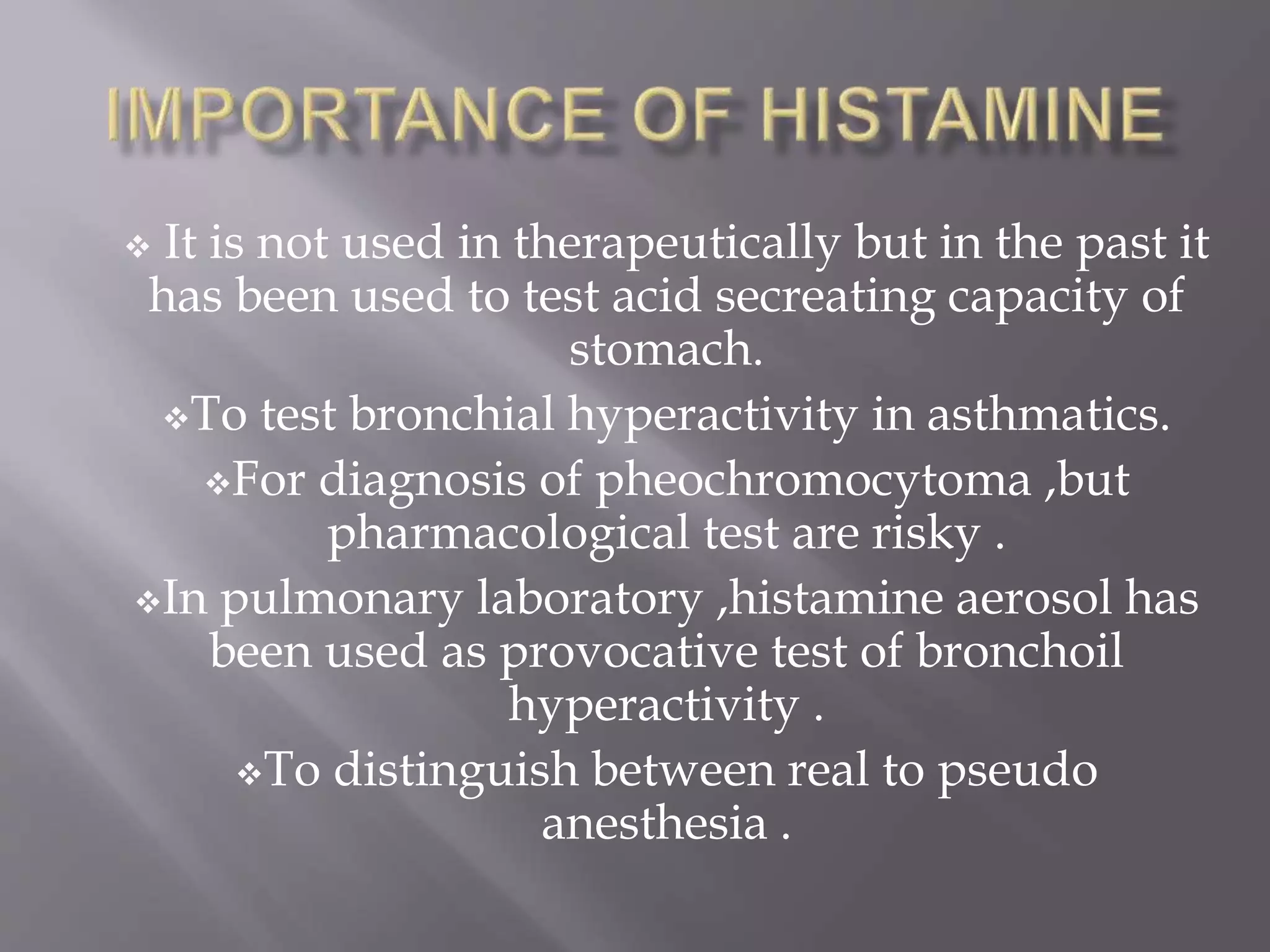 Anti histamine drug | PPTX