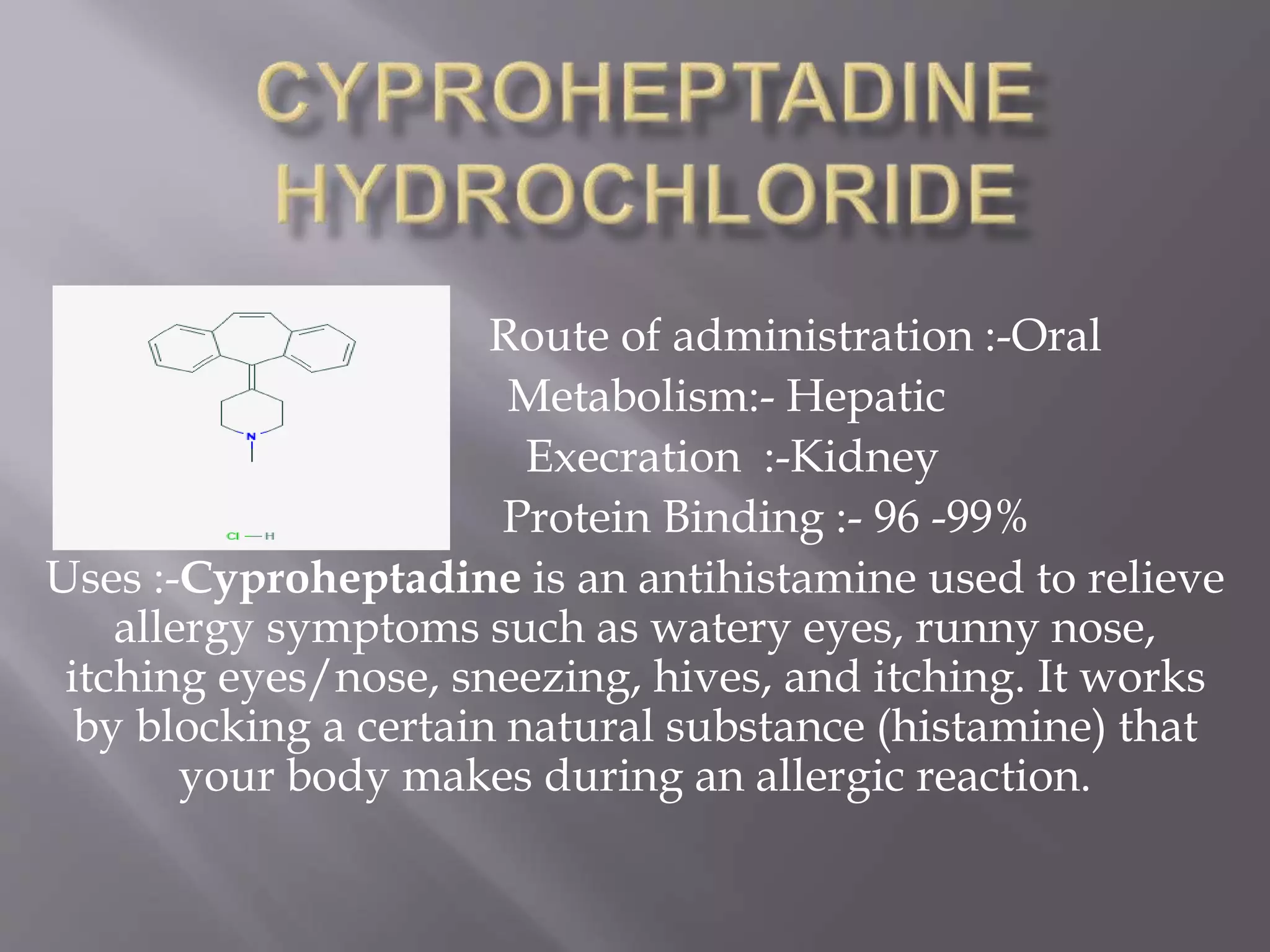 Anti histamine drug | PPTX