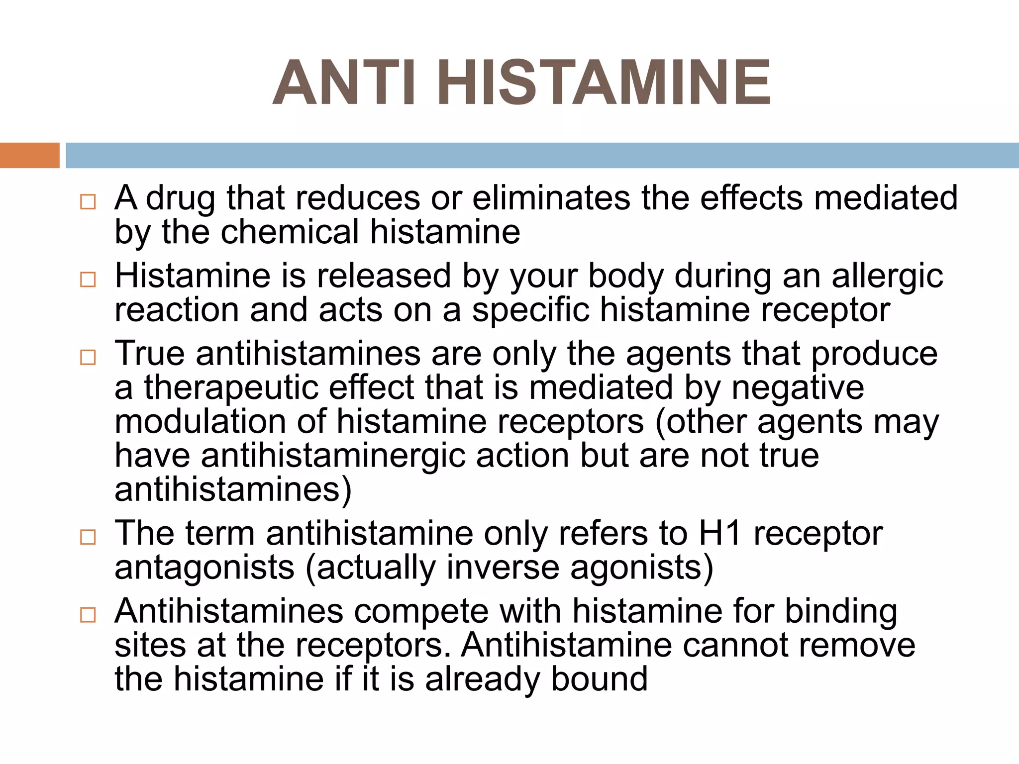 Anti histamine drug abuse | PPTX