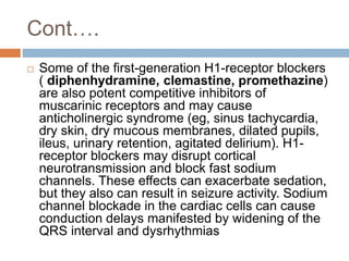 Anti histamine drug abuse | PPTX