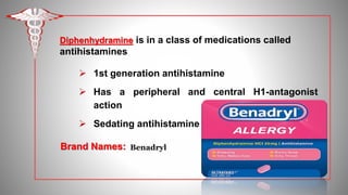 Antihistamine drugs | PPTX