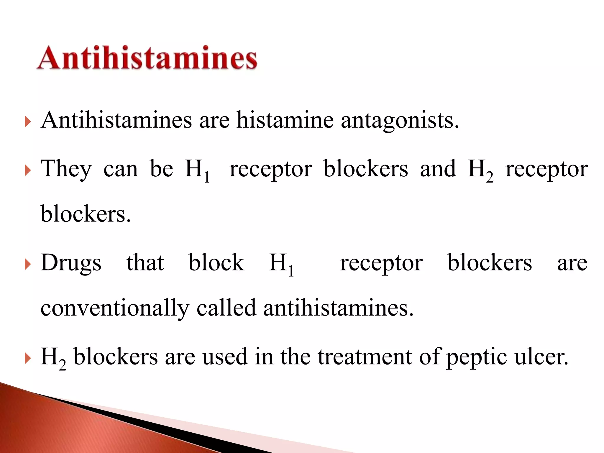 Antihistamines | PPTX