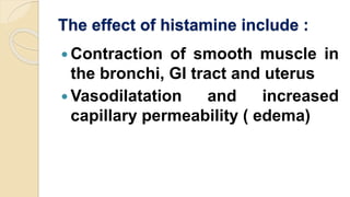 Antihistamine Drugs | PPTX