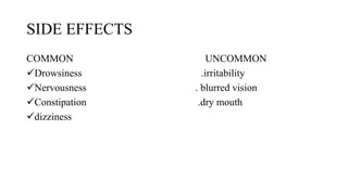 ANTIHISTAMINES. Pharmacy notes pharcology | PPT