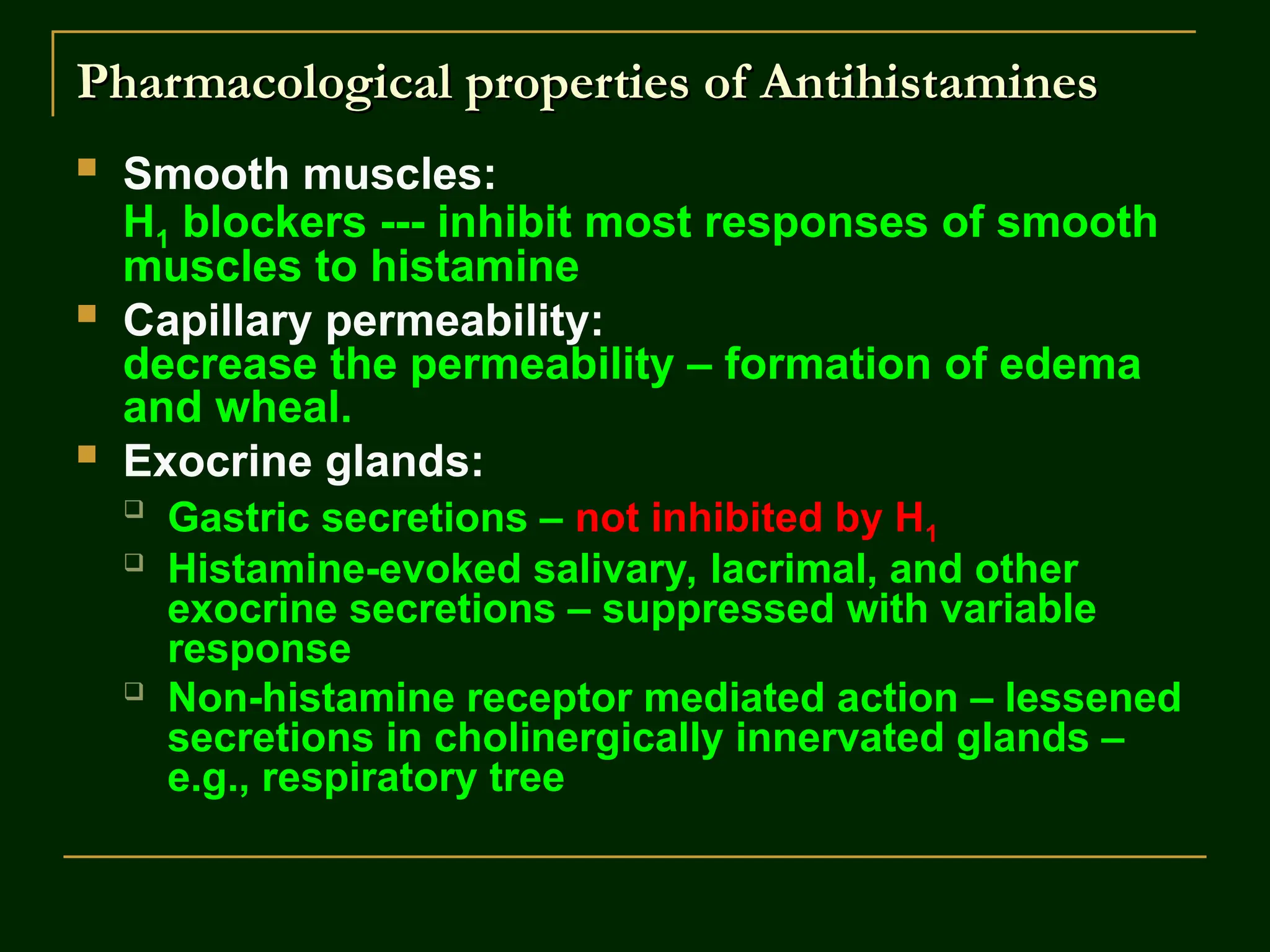 Antihistamines Drugs Pharmacology 2024.ppt | Allergies | Diseases and ...