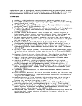 Antihistamines and-asthma-patients-2002 | PDF