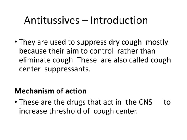 ANTIHISTAMINES, NASAL DECONGESTANTS AND DRUGS FOR COUGH.pptx | Ear ...