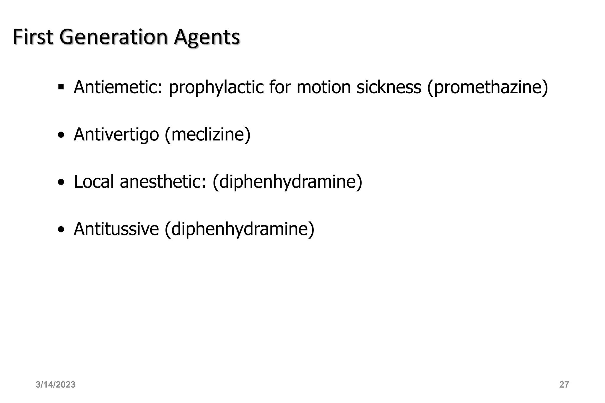 Antihistamines pharma ppt med.ppt