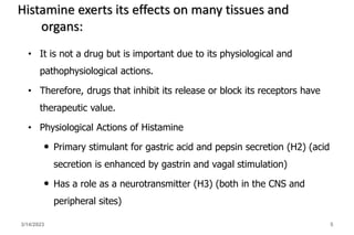 Antihistamines pharma ppt med.ppt
