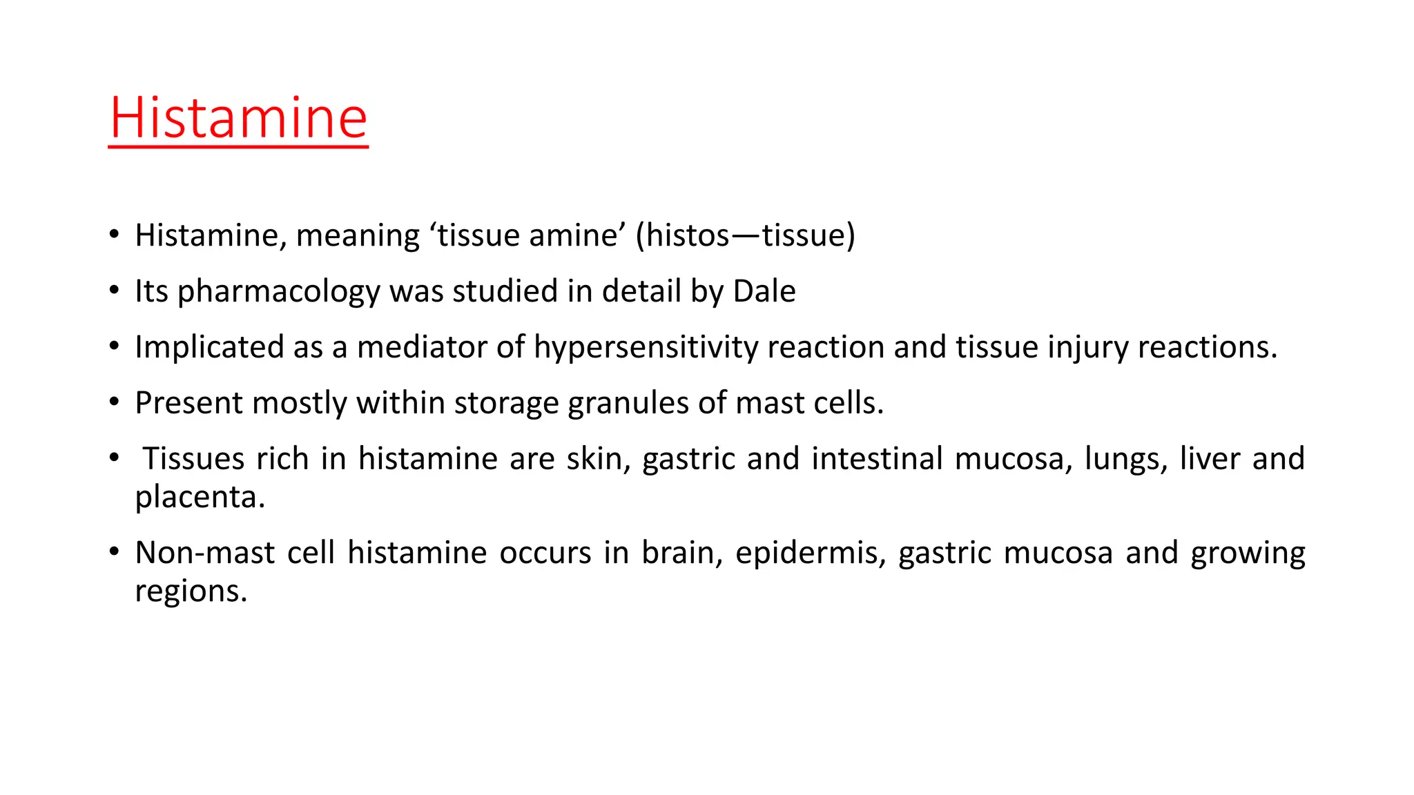 Antihistaminic | PPTX