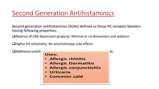 Antihistaminic | PPTX