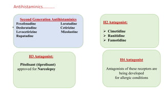 Antihistaminic | PPTX